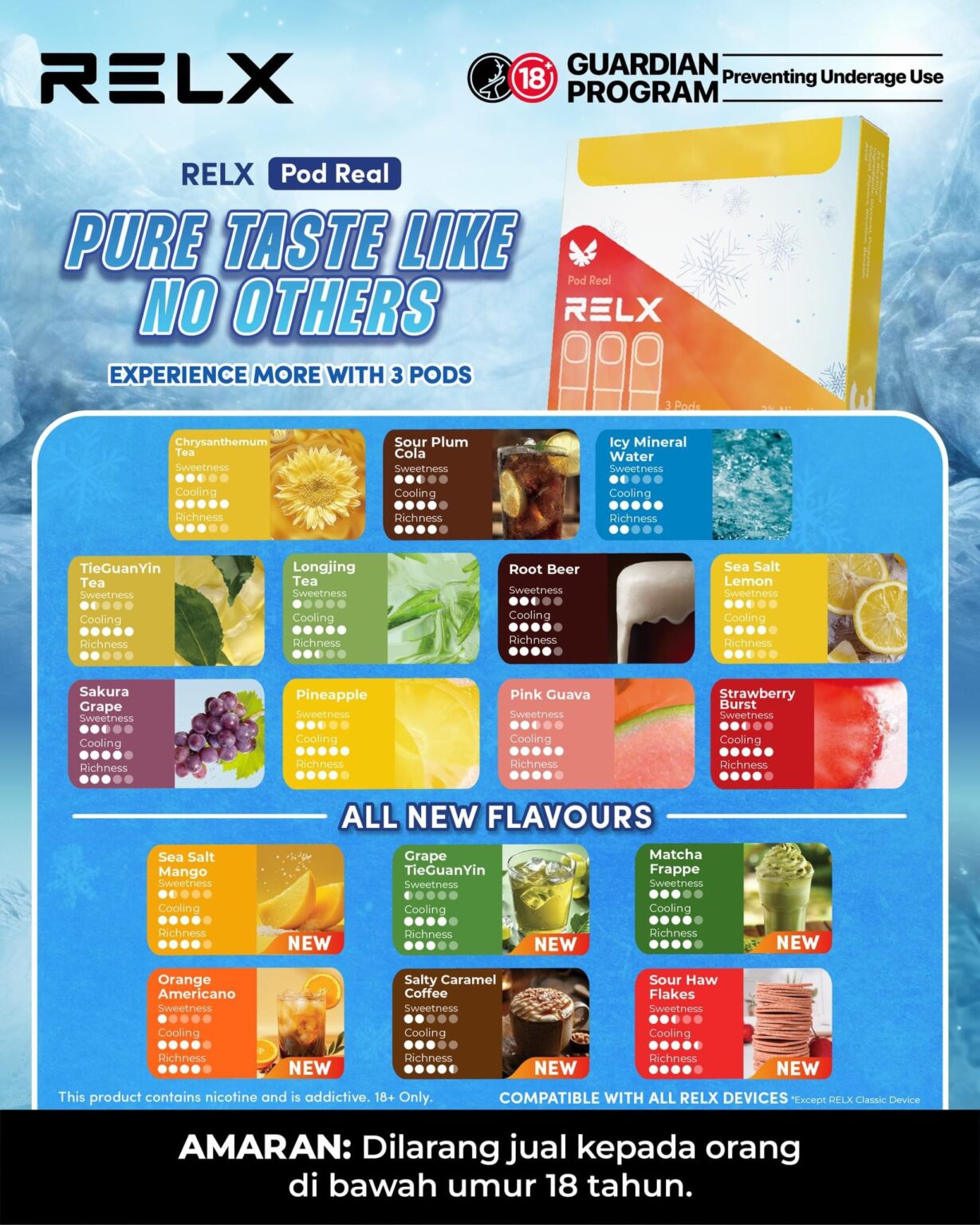 NCIG PRO FLAVOUR ( PREFILLED POD ) - Best Vape Online Store in Malaysia