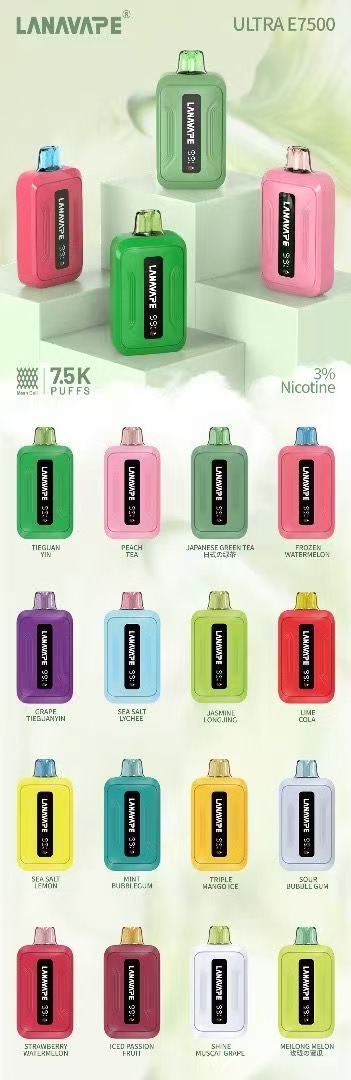 LANA ULTRA E7500 PUFFS - Best Vape Online Store in Malaysia